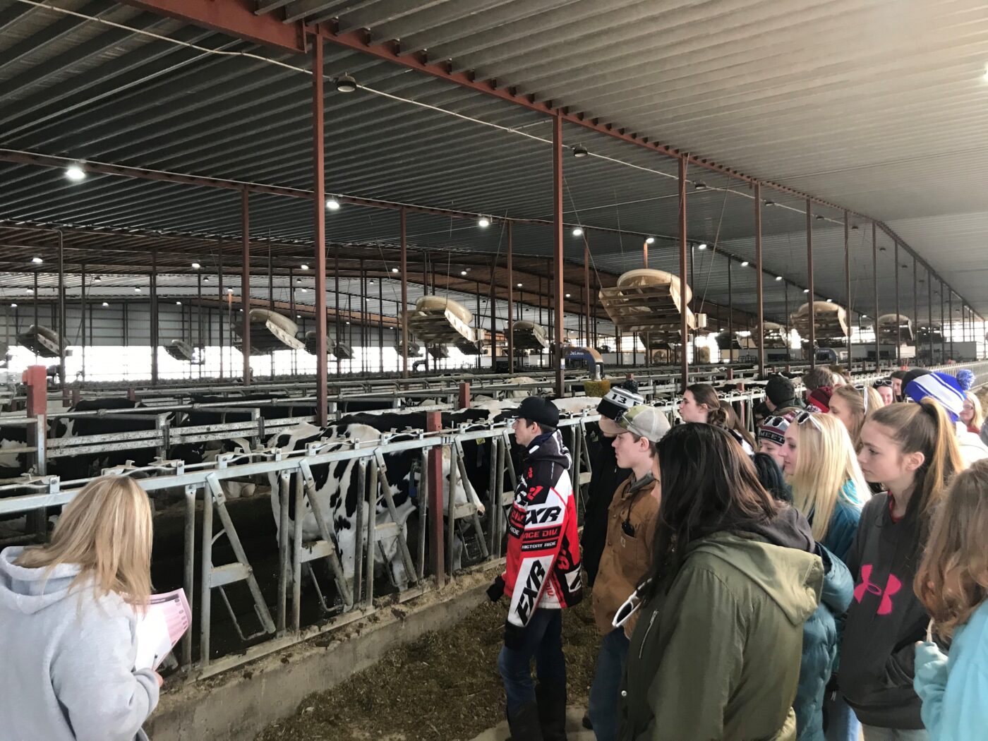 Farm Tour Grant Gives Students a Firsthand Look at Innovative Dairy ...