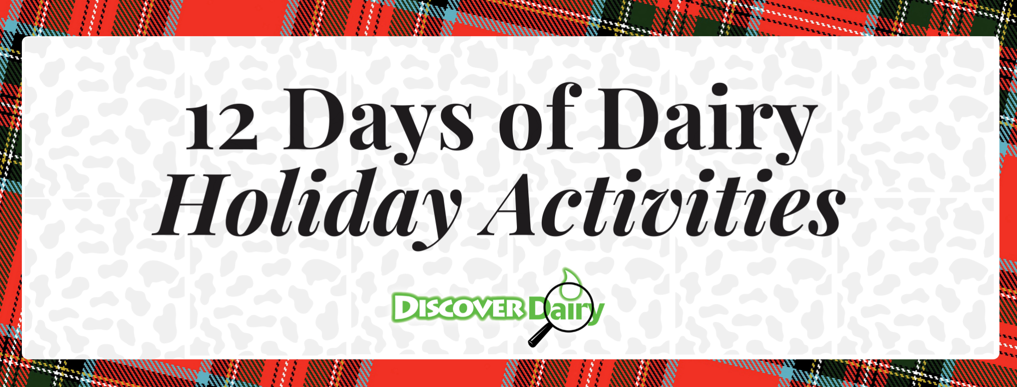 12 Days of Dairy Holiday Activities - Discover Dairy