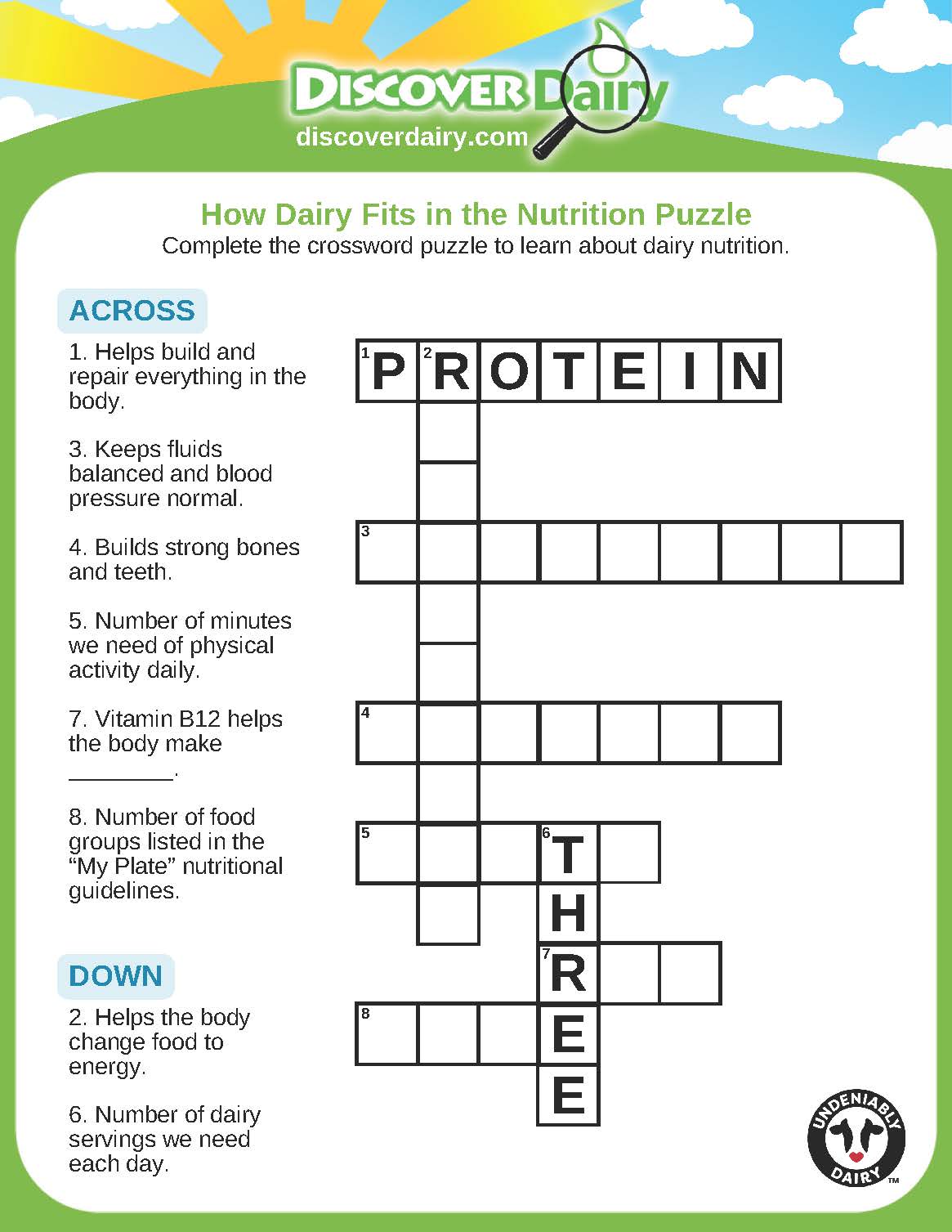 How Dairy Fits in The Nutrition Puzzle ALL_Page_1 - Discover Dairy